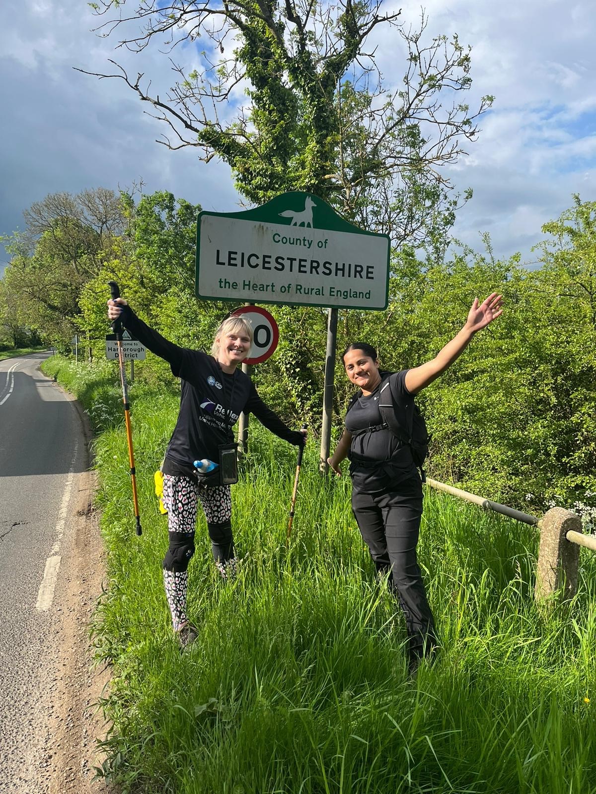 Reflex Mental Health Champions Walk 111 Miles for Mind Charity